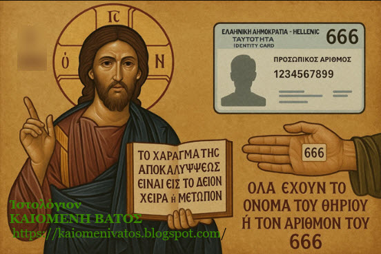 Τό διαζευκτικό "ἤ" τῆς Ἀποκαλύψεως πού δίνει τήν λύση στίς διαφωνίες ...